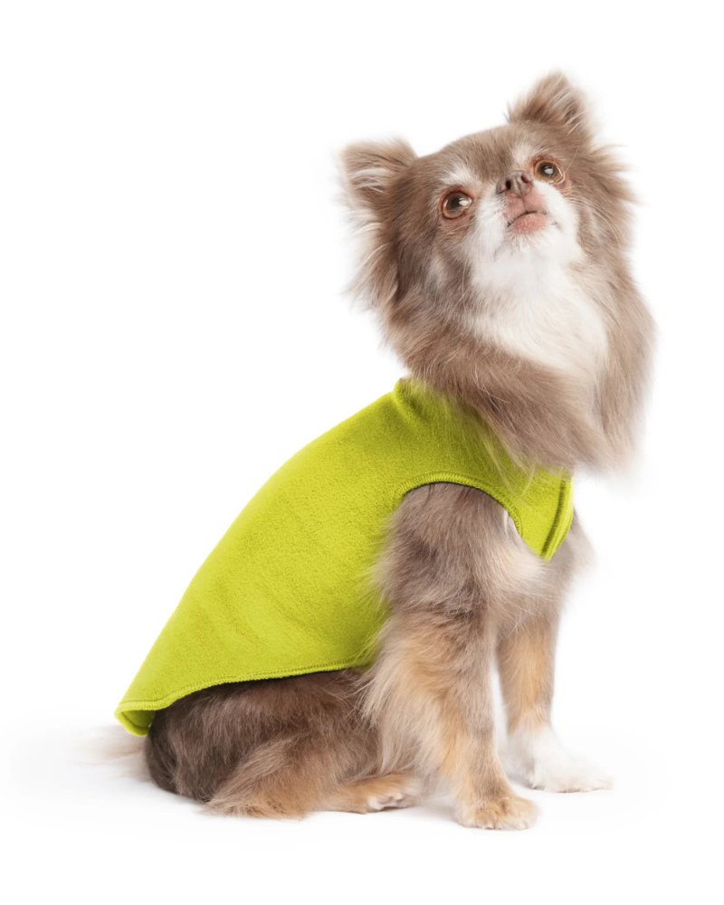 GOLD PAW | Stretch Fleece in Avocado | DOG & CO.