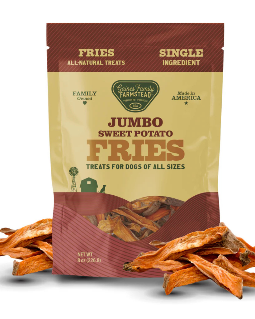 GAINES FAMILY FARMSTEAD | Jumbo Sweet Potato Fries | DOG & CO.