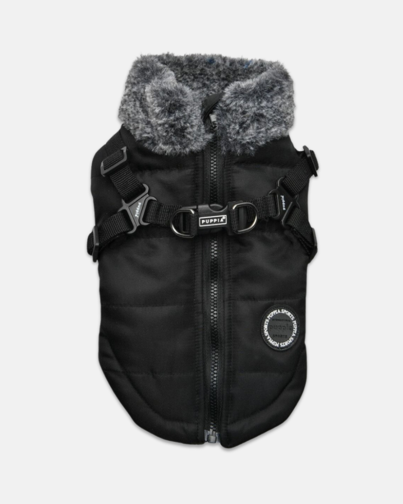 PUPPIA | Donavan Winter Harness Dog Jacket | DOG & CO.