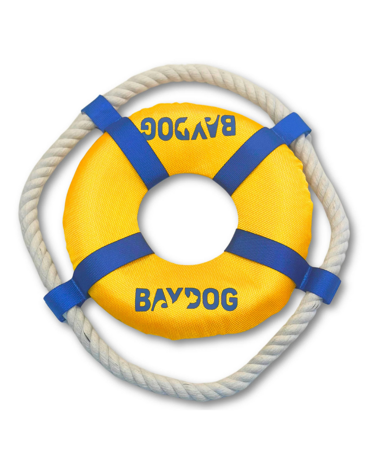BAY DOG | Floating Fetch Ring Dog Rope Toy | DOG & CO.
