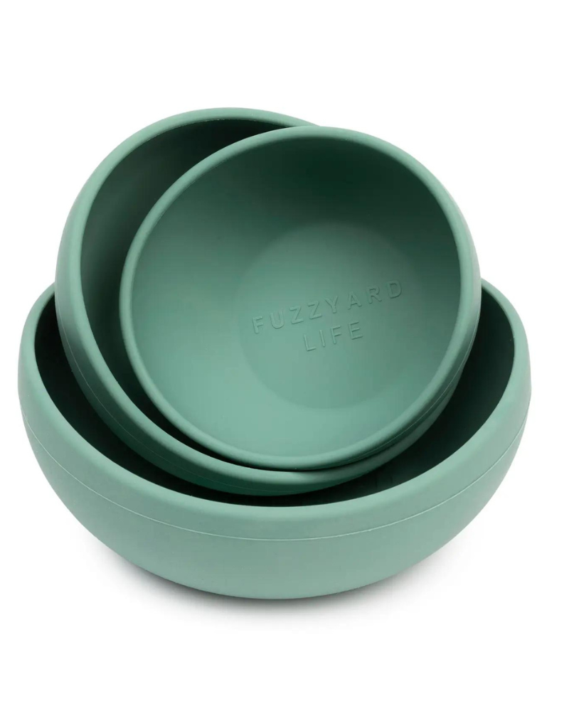 FUZZYARD | Silicone Dog Bowl | DOG & CO.