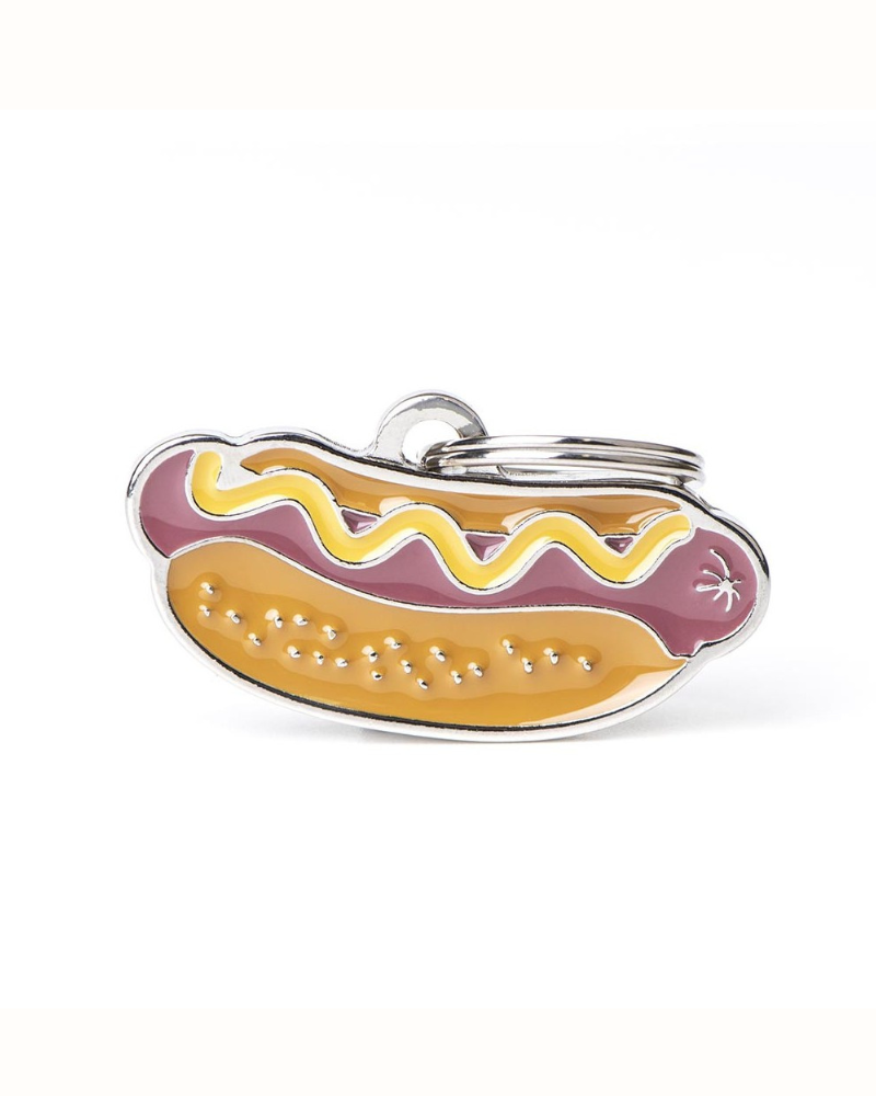 MY FAMILY | Hot Dog Custom Pet ID Tag | DOG & CO.