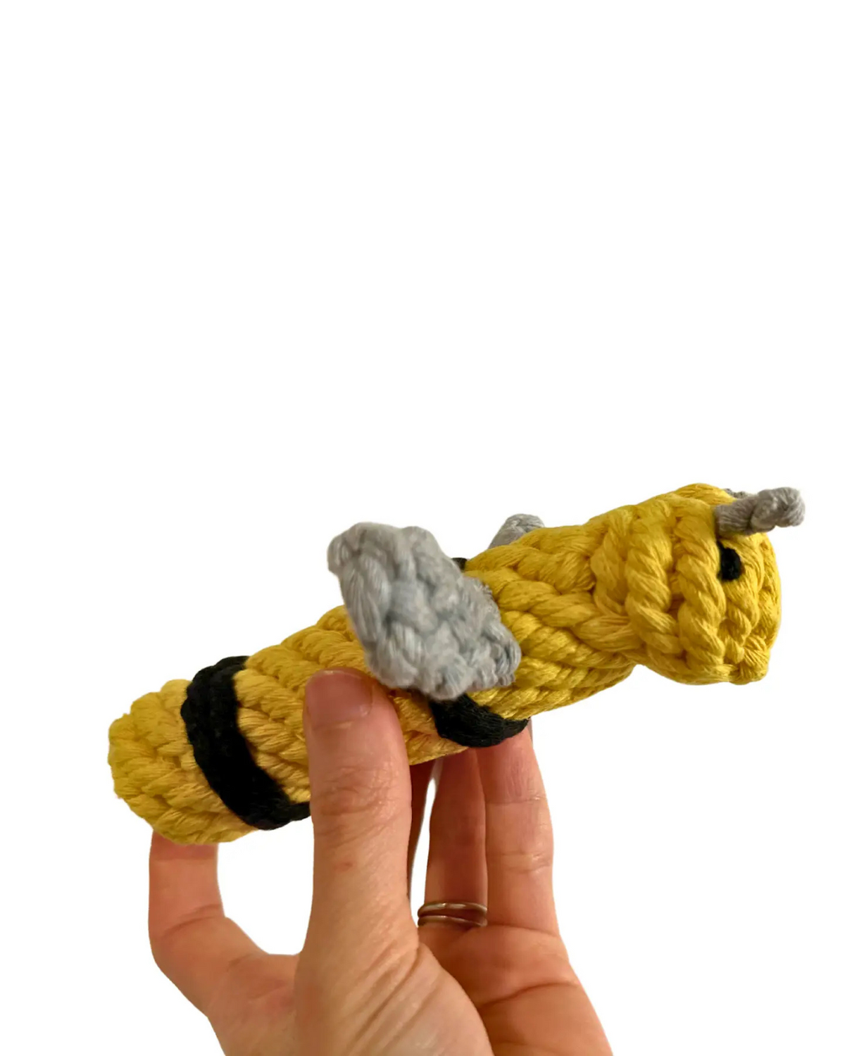 KNOTTY PAWZ | Handmade Bee Sustainable Dog Rope Toy | DOG & CO.