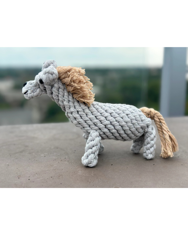 KNOTTY PAWS | Harry the Horse Rope Dog Toy | DOG & CO.