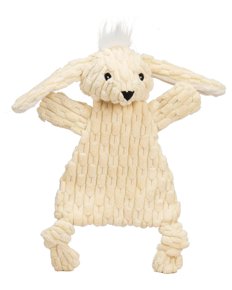 HUGGLEHOUNDS | Bobbi the Bunny Huggleflatties Dog Toy | DOG & CO.