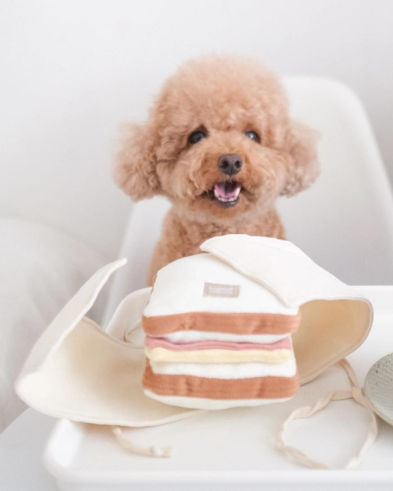 LAMBWOLF | Ham & Cheese Enrichment Snuffle Dog Toy | DOG & CO.
