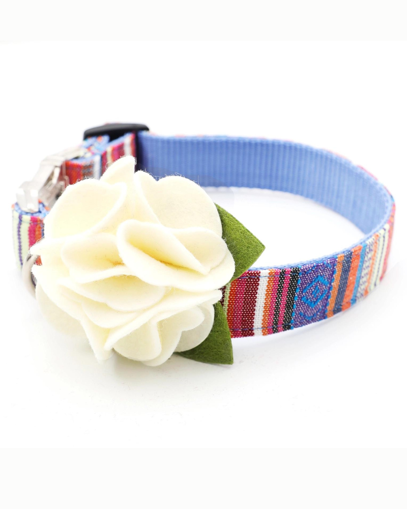 MIMI GREEN | Dog Collar Hydrangea Flower (Made in the USA) | DOG & CO.