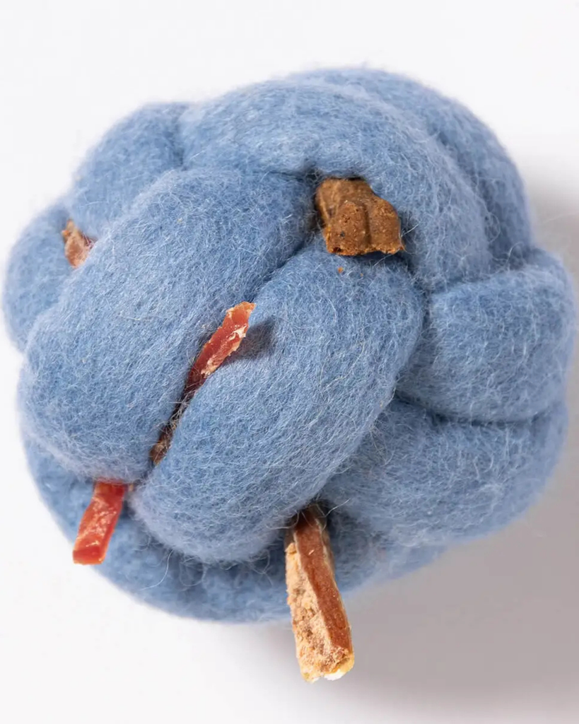 AWOO | Wool Knot Today Felt Puzzle Dog Toy | DOG & CO.