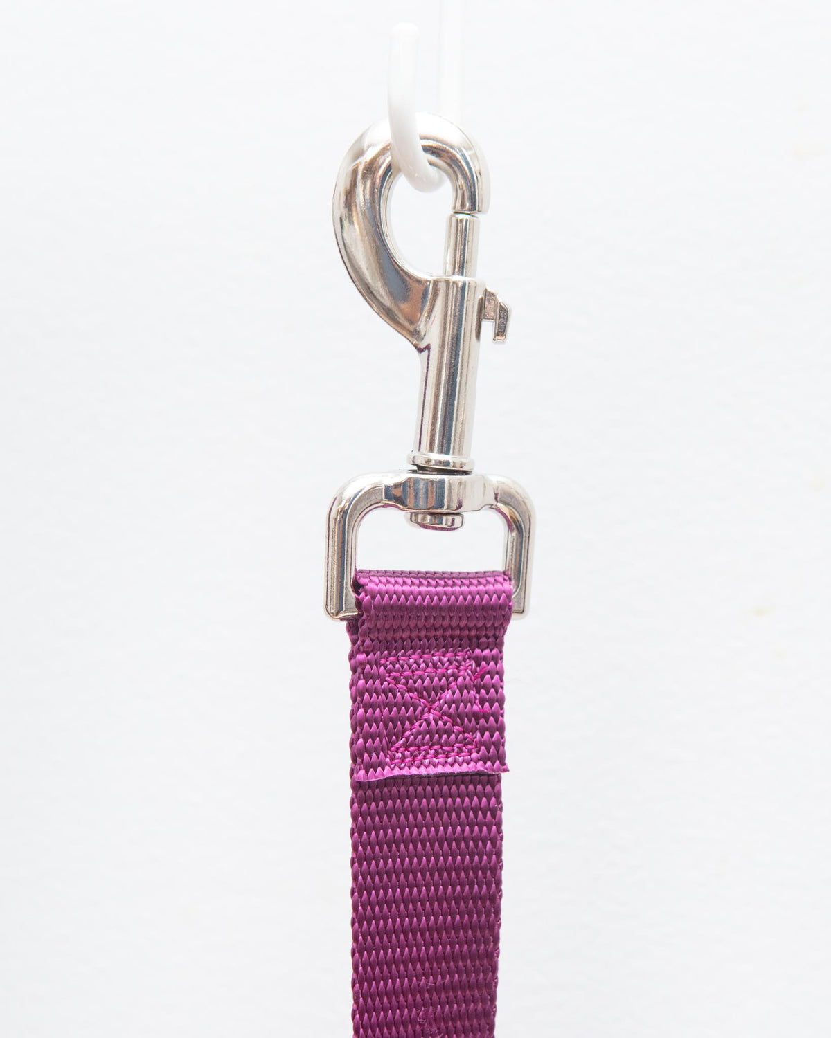 2 HOUNDS | Double Clip Training Leash in Burgundy (Made in the USA ...