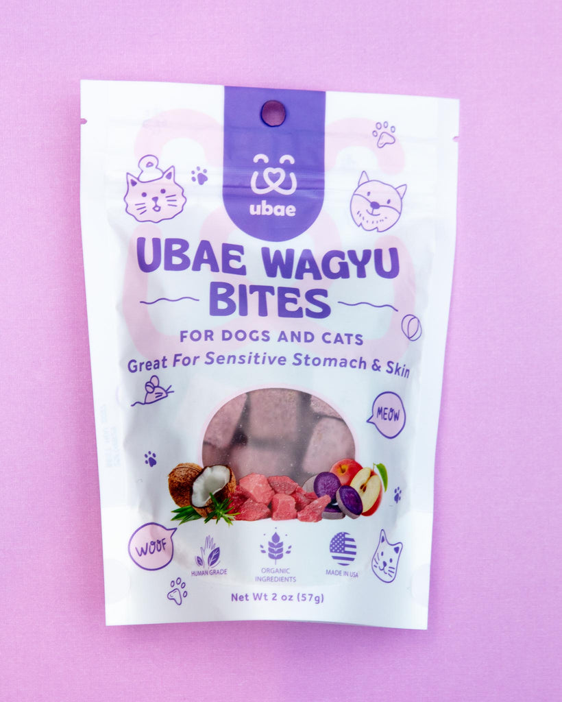 UBAE | Ube Sweet Potato & Wagyu Beef Bites for Dogs & Cats (Made in the ...