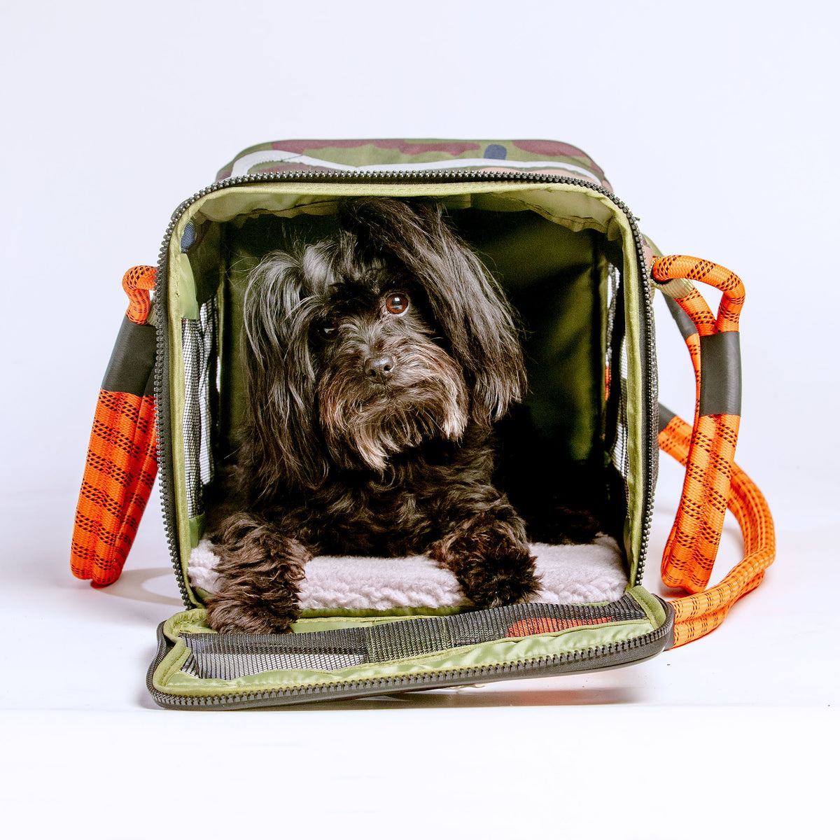 ROVERLUND | Out-Of-Offfice Pet Carrier Pro Edition in Camo with Orange ...