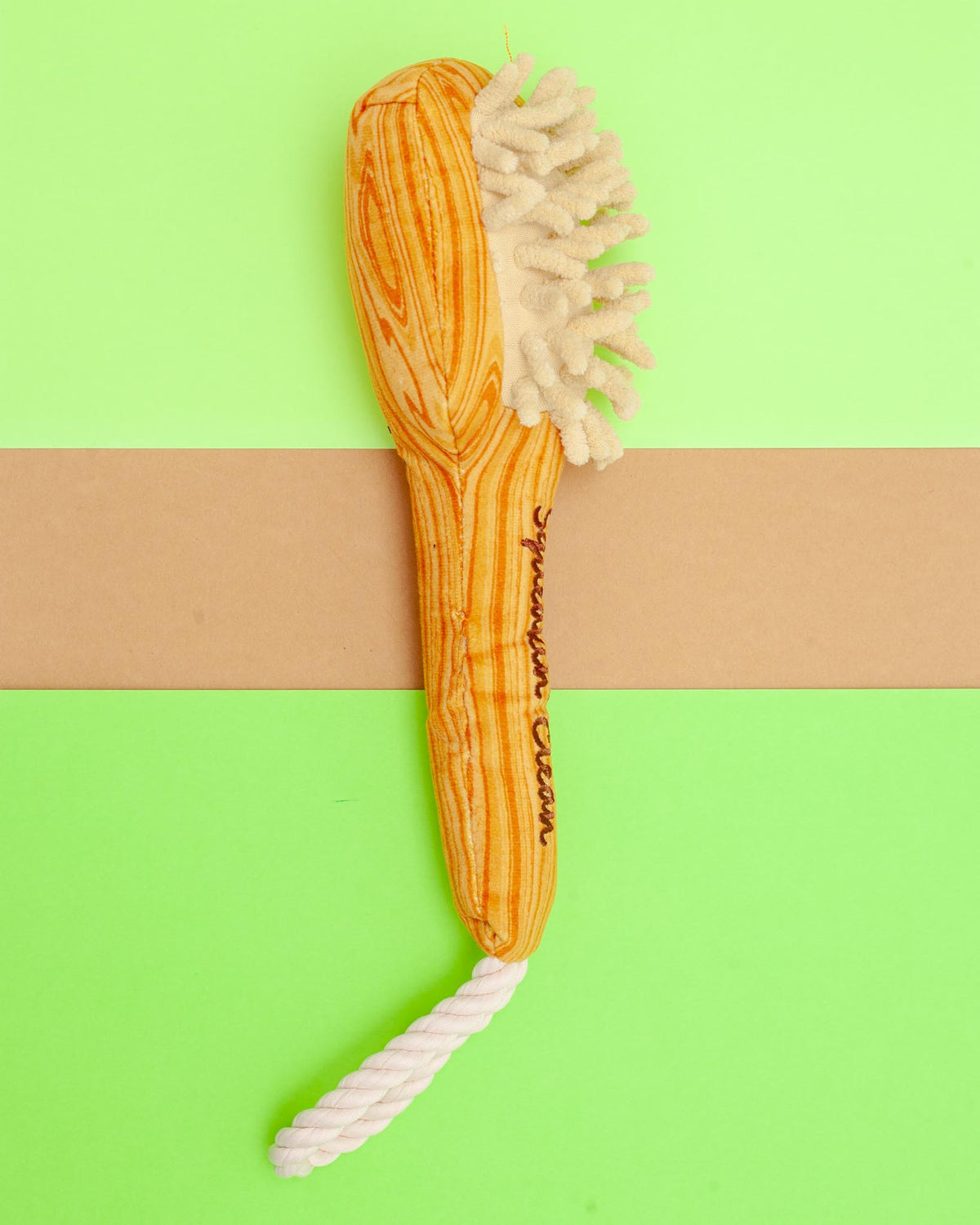 P.L.A.Y | Bark n' Bristles Squeaky Plush Dog Toy | DOG & CO.