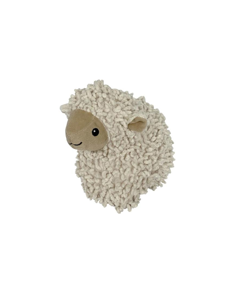 PET LOU | Natural Lamb Squeaky Plush Dog Toy | DOG & CO.