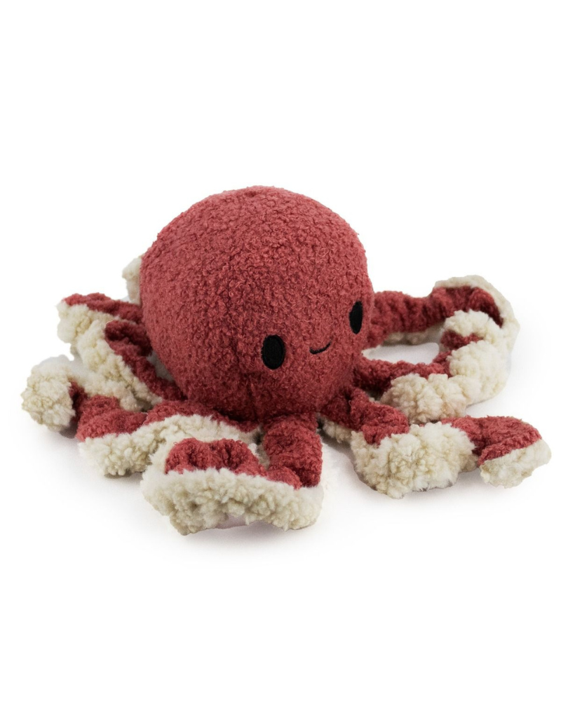 GIFTABLE WORLD | Selene the Octopus Crinkle Squeaker Dog Toy (12 ...