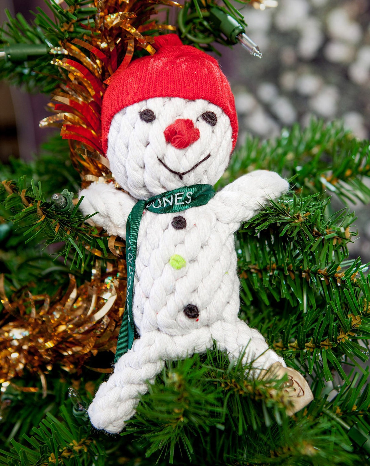 JAX & BONES | Snowman Rope Toy | DOG & CO.