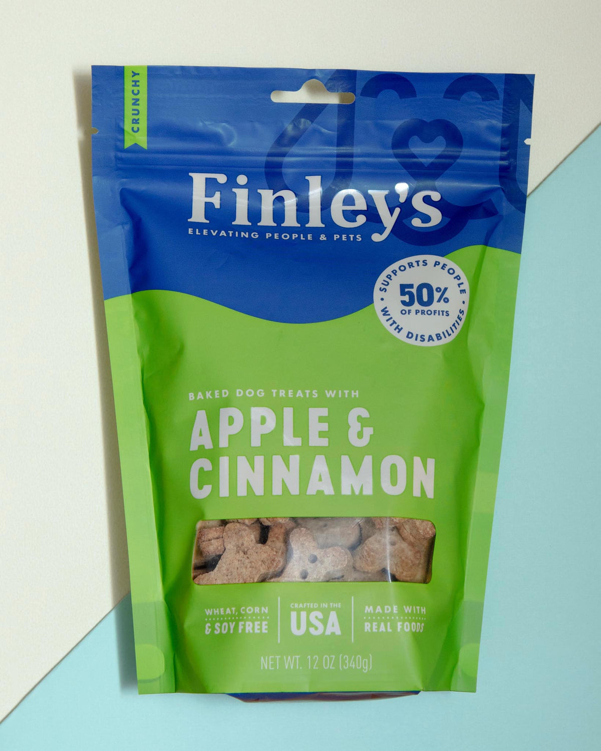 FINLEY'S BARKERY | Apple & Cinnamon Crunchy Dog Biscuits | DOG & CO.