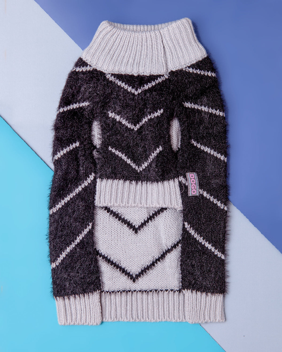 DOGO | Silver V Dog Sweater | DOG & CO.