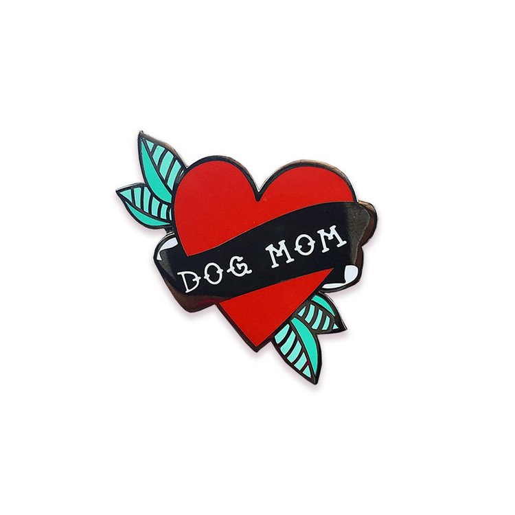 FIVE15 | Dog Mom Enamel Pin | DOG & CO.