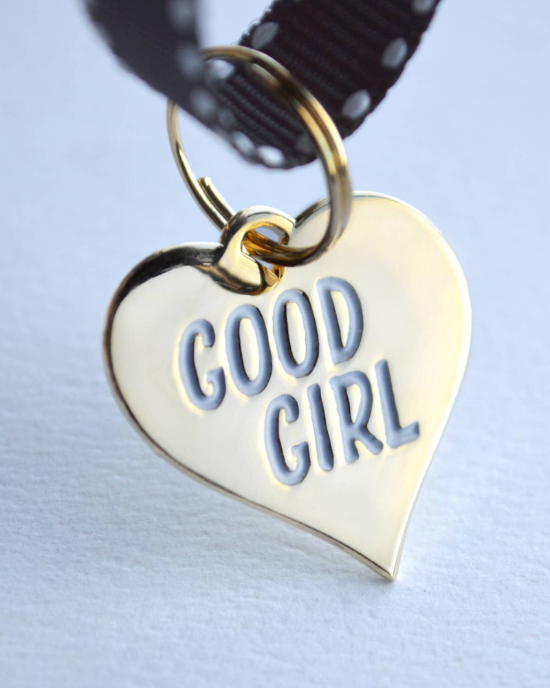 BOLDFACED GOODS | Good Girl Pet Tag | DOG & CO.